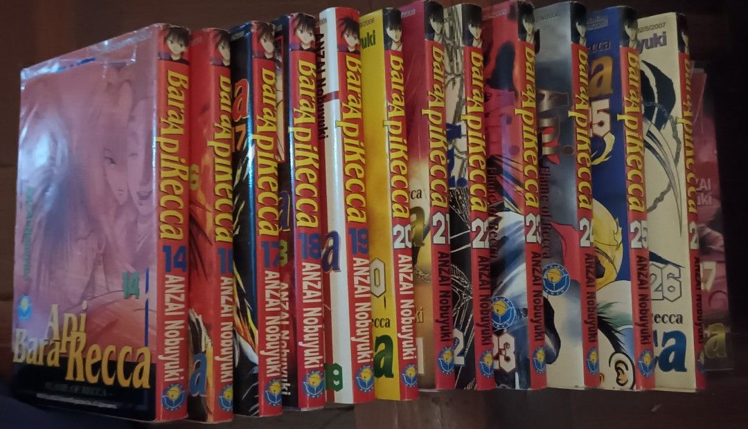 KOMIK BARA API RECCA - NOBUYUKI ANZAI, Hobbies & Toys, Books ...