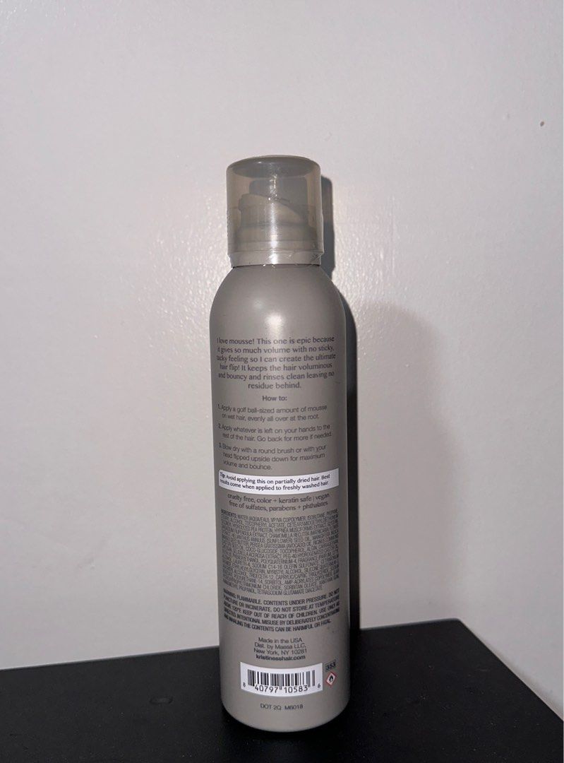 [AUTHENTIC] Kristin Ess Instant Lift Volumizing Mousse, Beauty ...