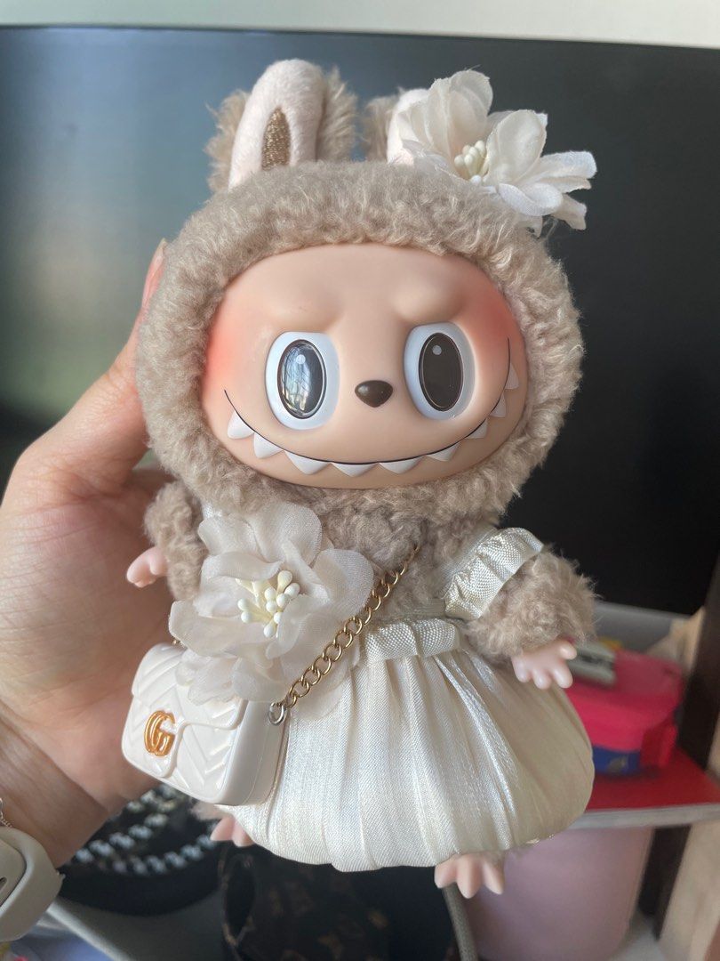 Labubu clothes - dress and bag, Hobbies & Toys, Toys & Games on Carousell