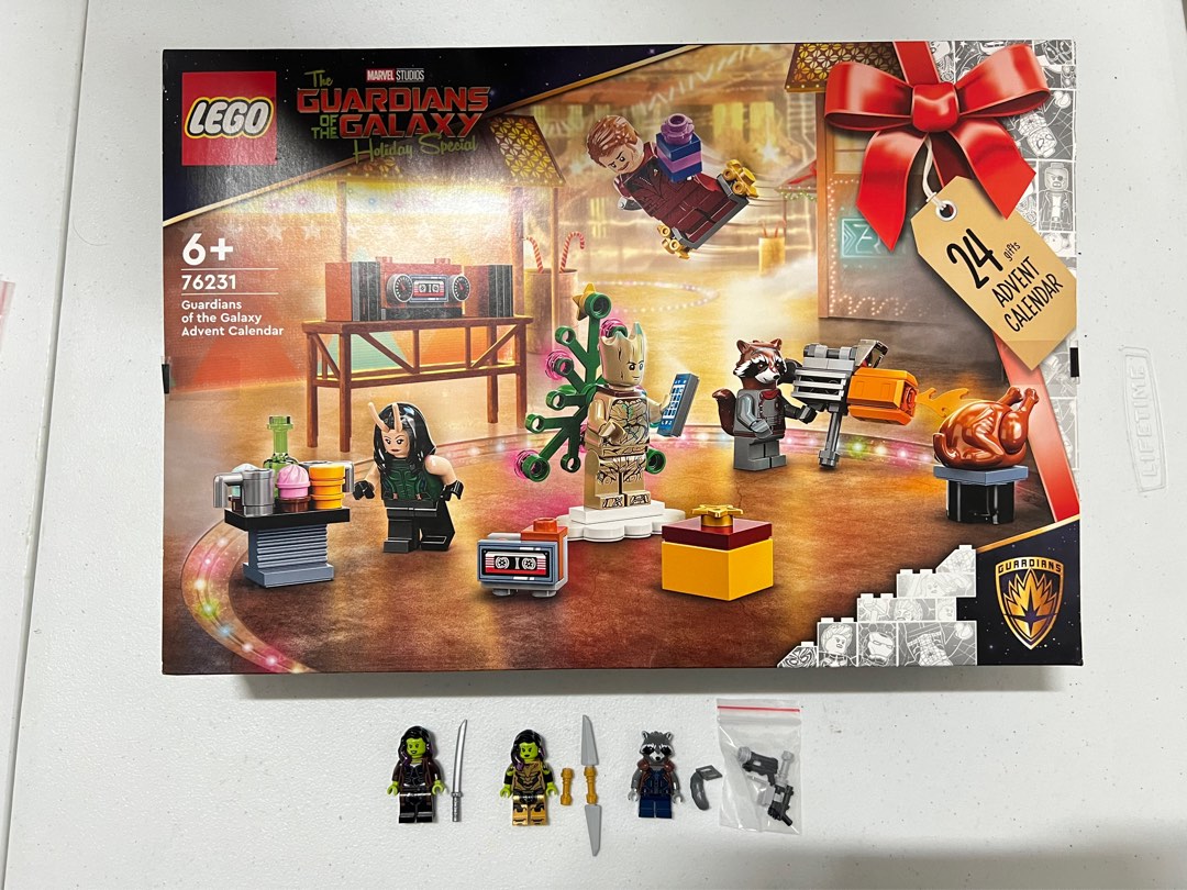 LEGO 76231 Guardians Of The Galaxy 2022 Advent Calendar + Minifigures ...