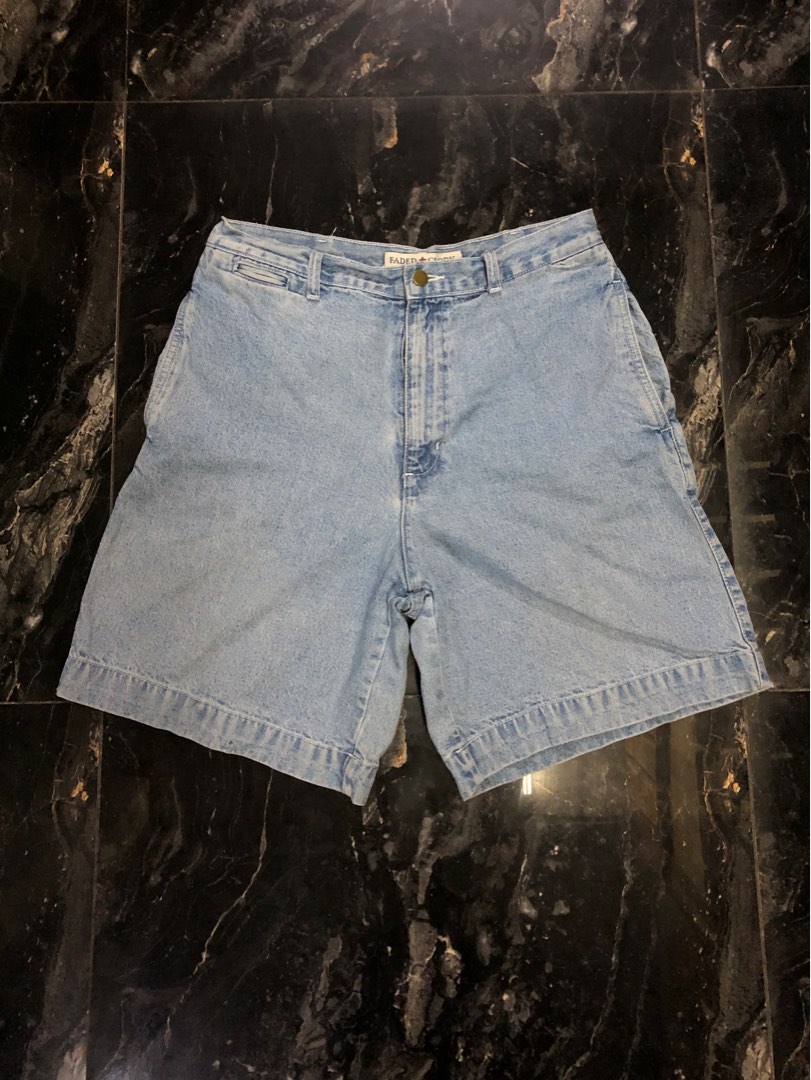 LIGHT WASHED JORTS ( Faded glory), Men's Fashion, Bottoms, Shorts on ...