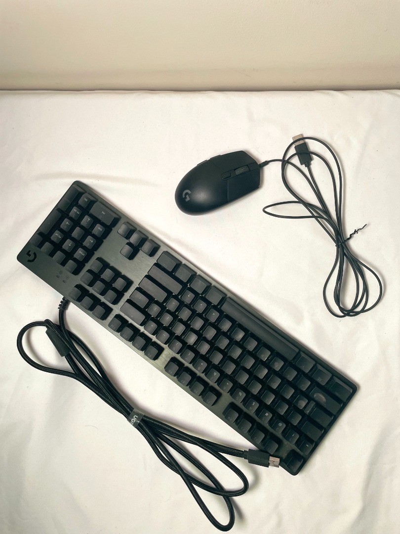 Logitech G512 Carbon Keyboard (GX Brown) + G102 Lightsync Gaming Mouse ...