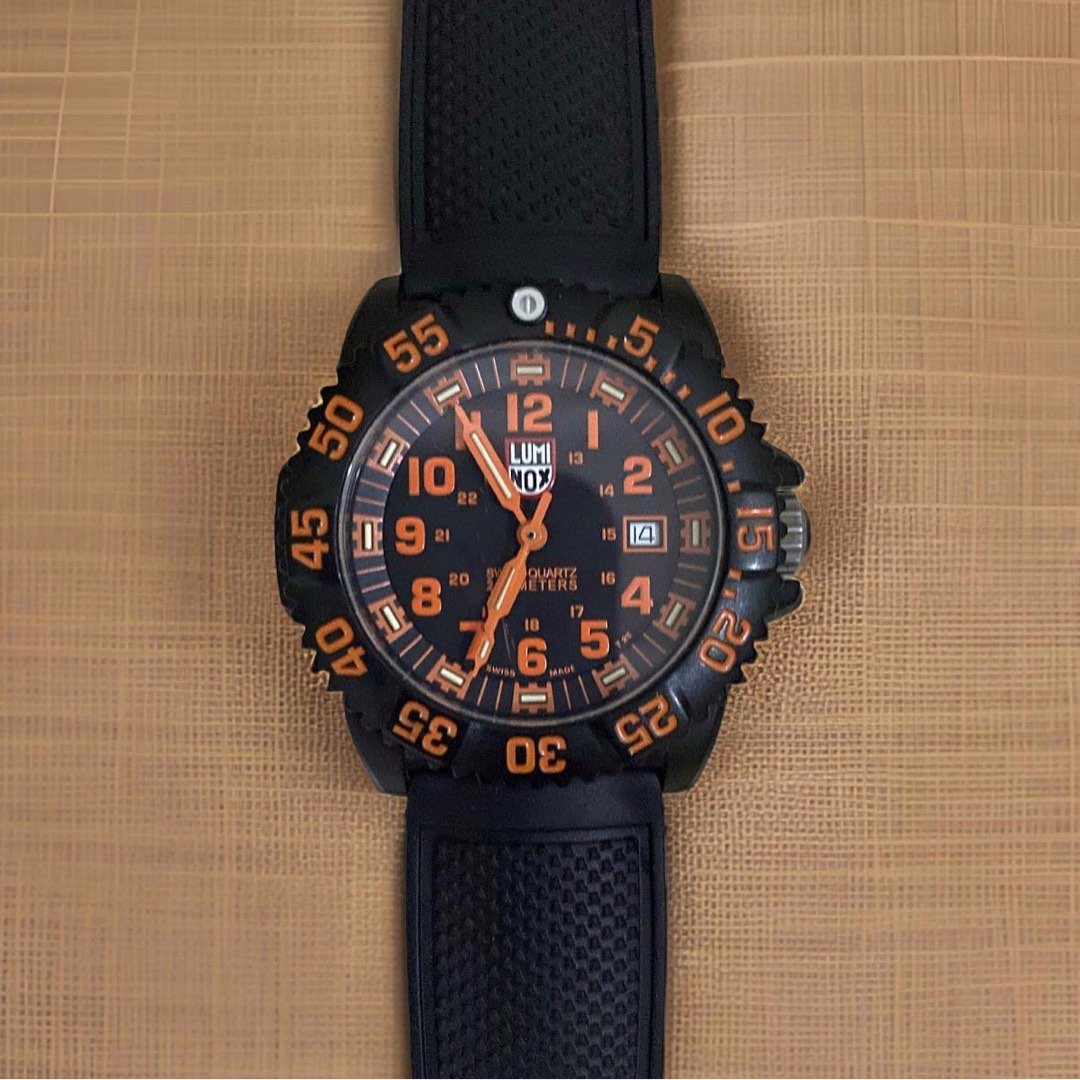 Luminox Watch Series 3050/3950 | Authentic | Navy Seal Colormark | Jam ...