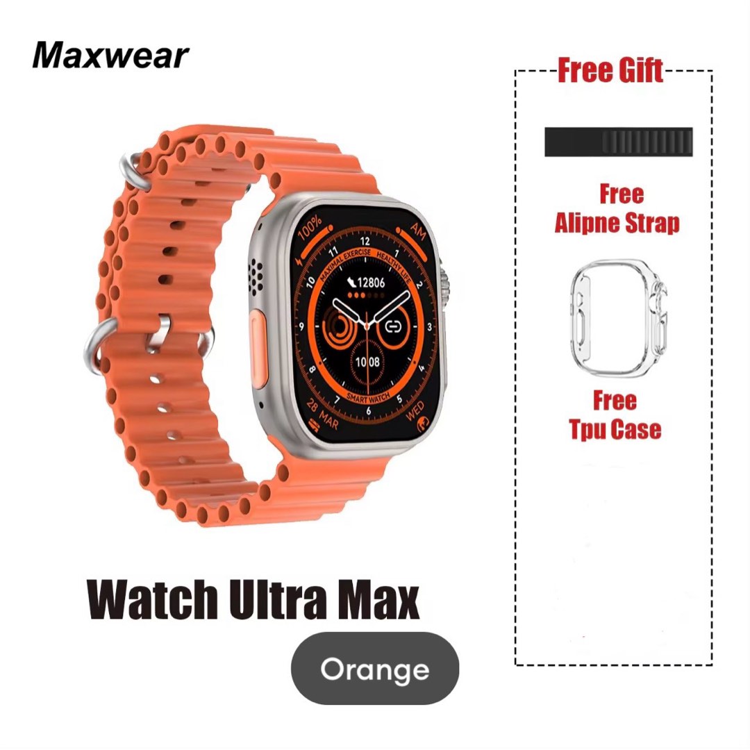 Maxwear Ultra Max Orange - Influencer sample, Men's Fashion, Watches & Accessories, Watches on ...