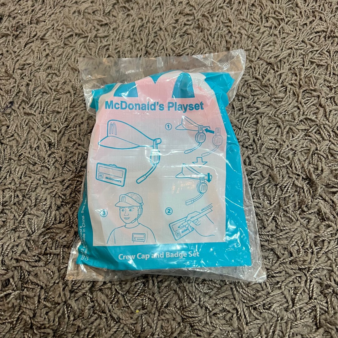 Mcd Crew Cap & Badge Set, Hobbies & Toys, Collectibles & Memorabilia ...
