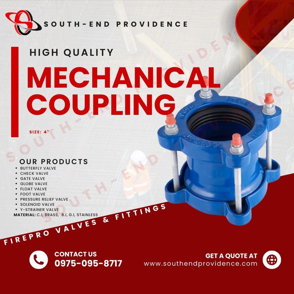 Mechanical Coupling 4", Commercial & Industrial, Construction ...