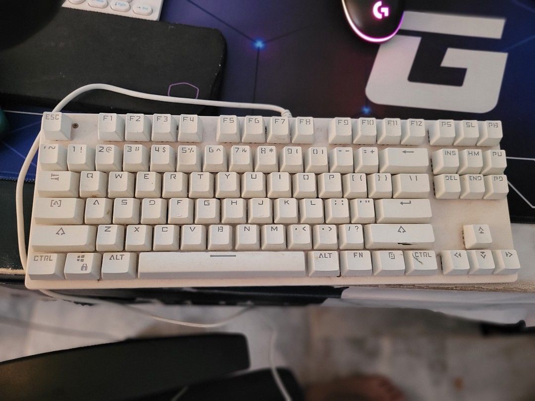 Mechanical Gamig KB [Red Switch] 87 keys, Computers & Tech, Parts ...