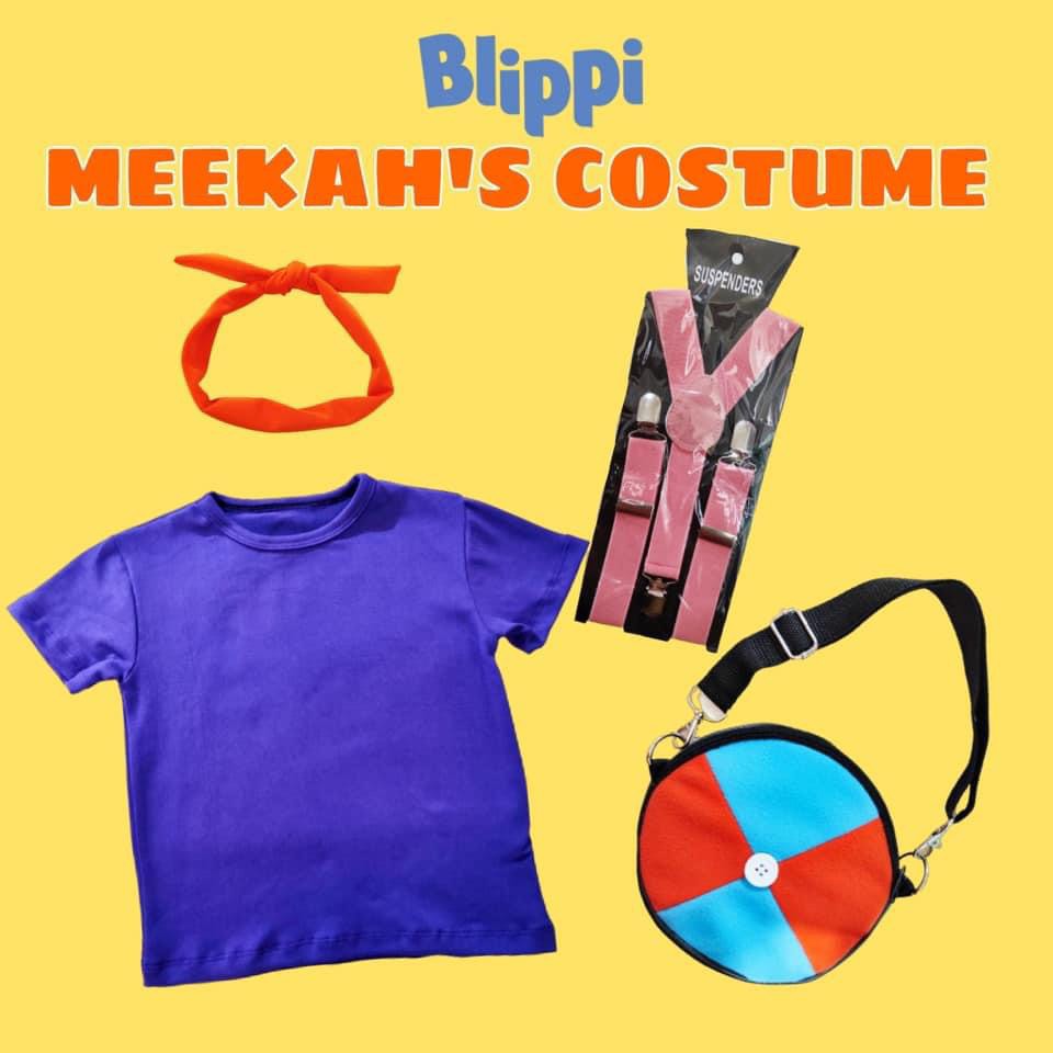 Meekah of Blippi Costume Set, Babies & Kids, Babies & Kids Fashion on ...