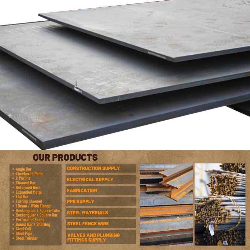 Mild Steel MS Plate / Steel Sheet / Aluminum Plate / Construction Steel ...
