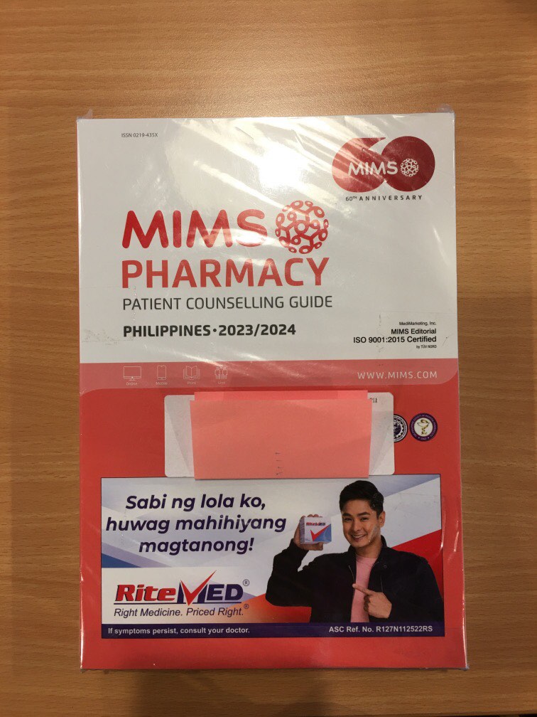 MIMS Patient Counseling Guide 2023/2024, Hobbies & Toys, Books ...