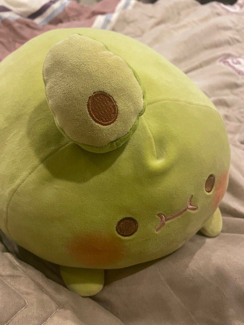 Miniso Green Stuff Toy, Hobbies & Toys, Toys & Games on Carousell