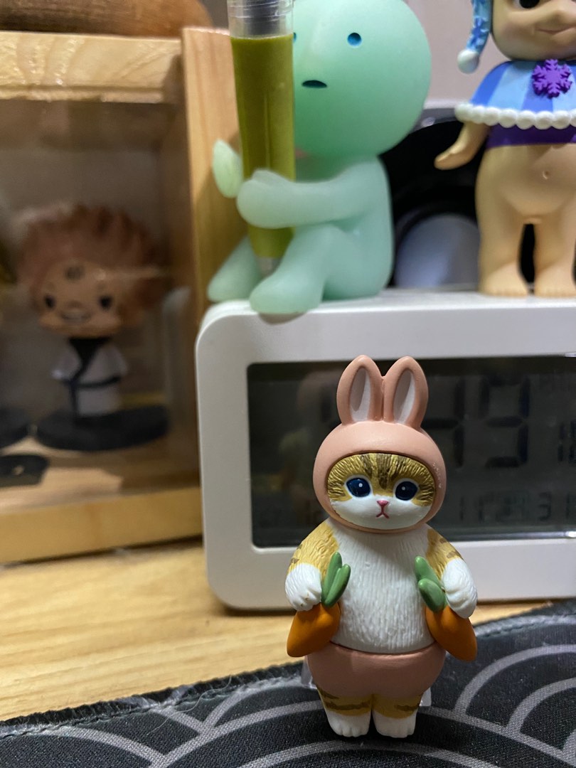 Mofusand - Nyan Pants - Cat in Bunny Suit, Toys & Collectibles, Mainan di Carousell