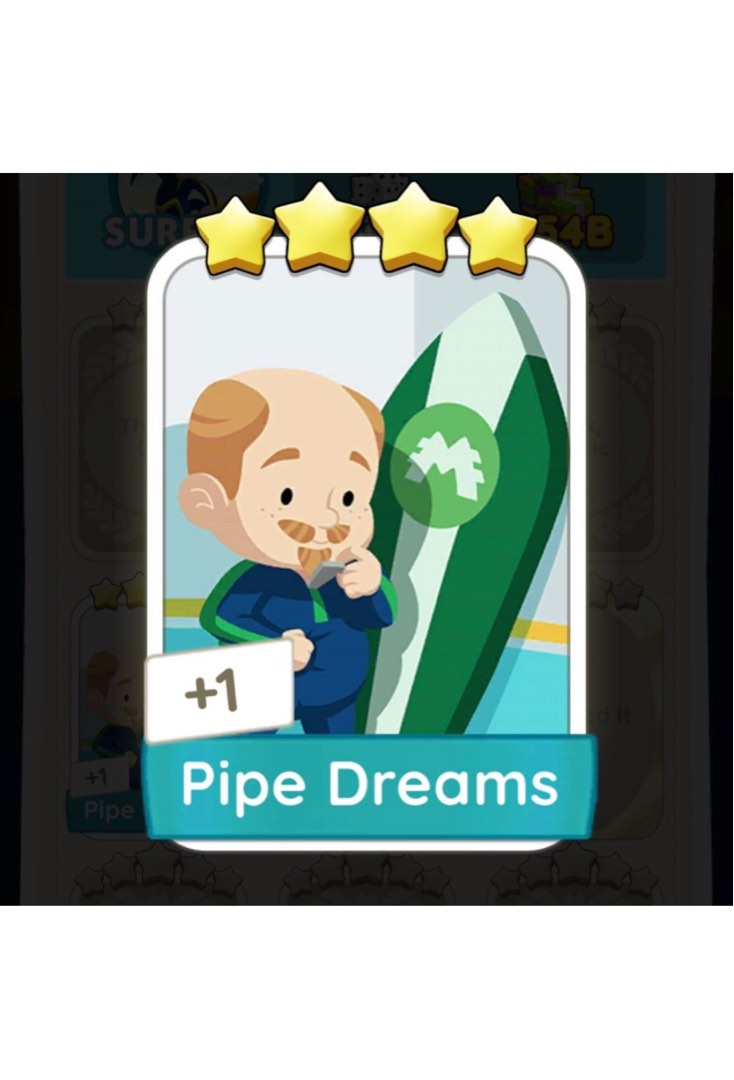 Monopoly Pipe dreams, Hobbies & Toys, Toys & Games on Carousell