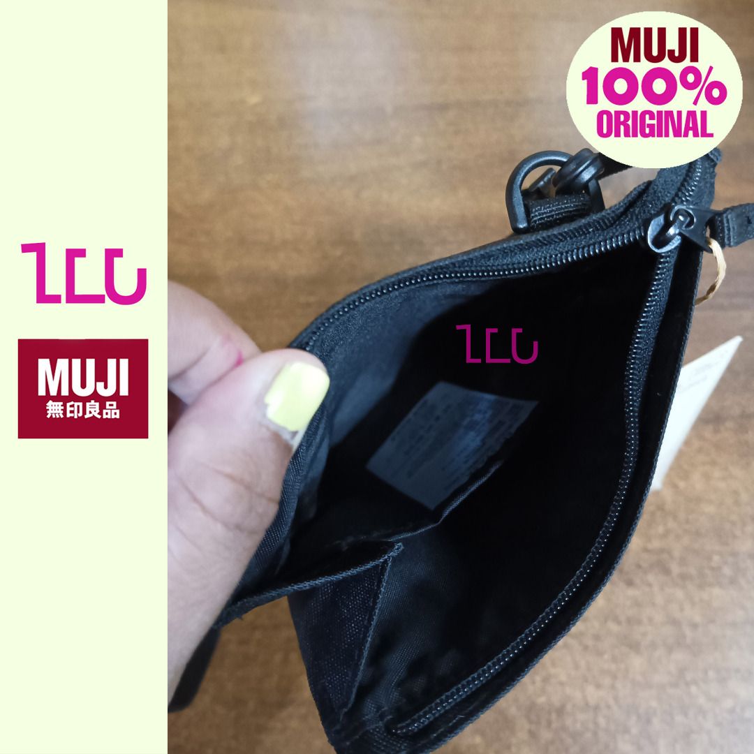 Muji 2-Way Water Repellant MINI Sacoche, Women's Fashion, Bags ...