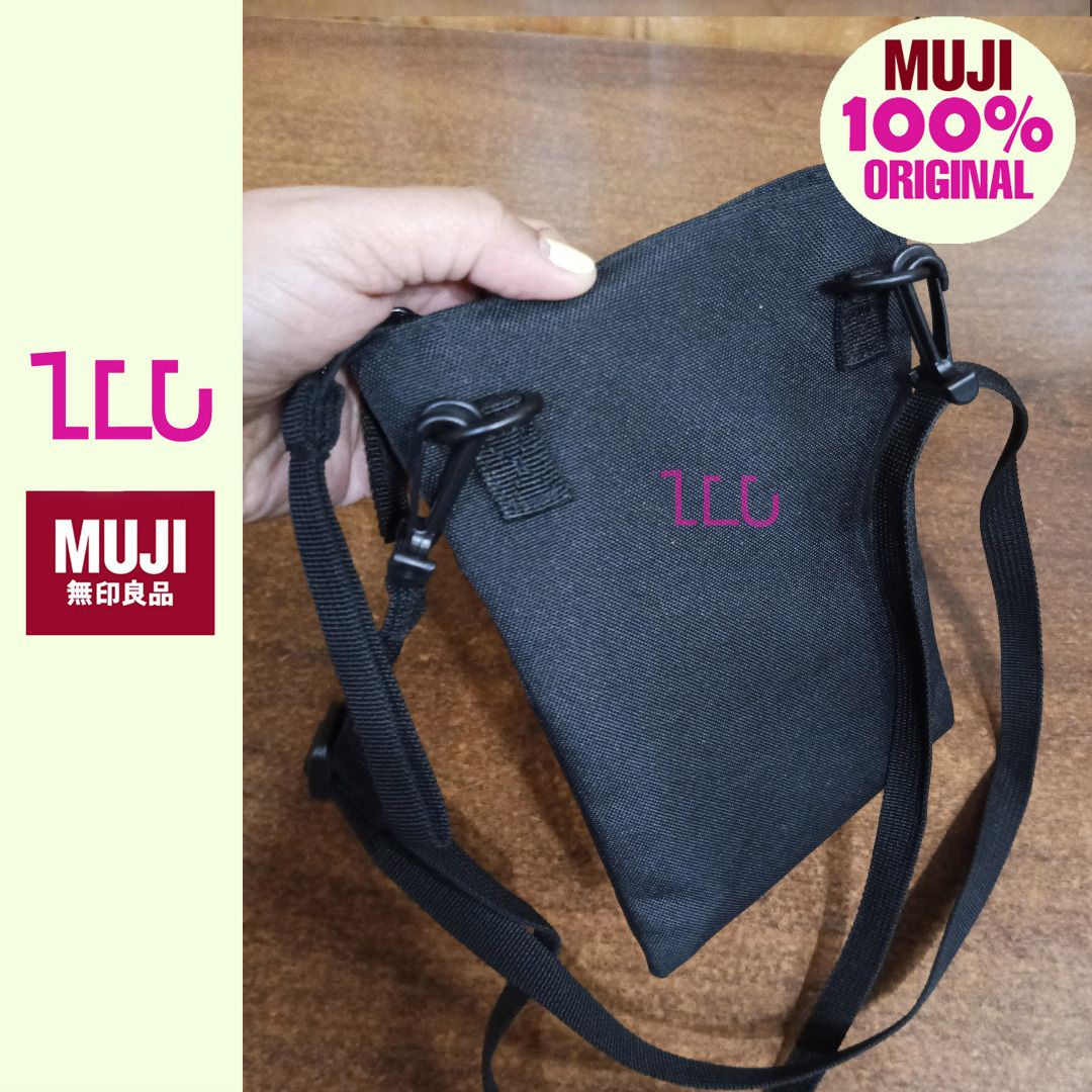 Muji 2-Way Water Repellant MINI Sacoche, Women's Fashion, Bags & Wallets, Cross-body Bags on ...