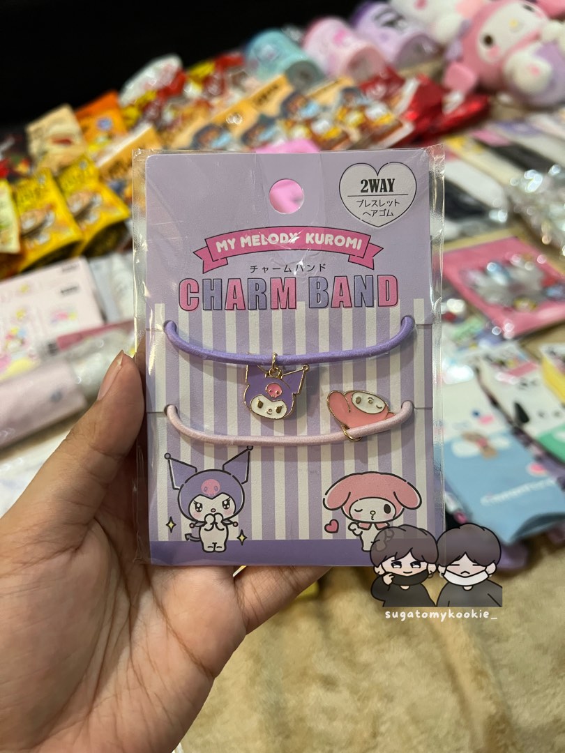 My Melody Kuromi Charm Band, Women's Fashion, Jewelry & Organizers ...