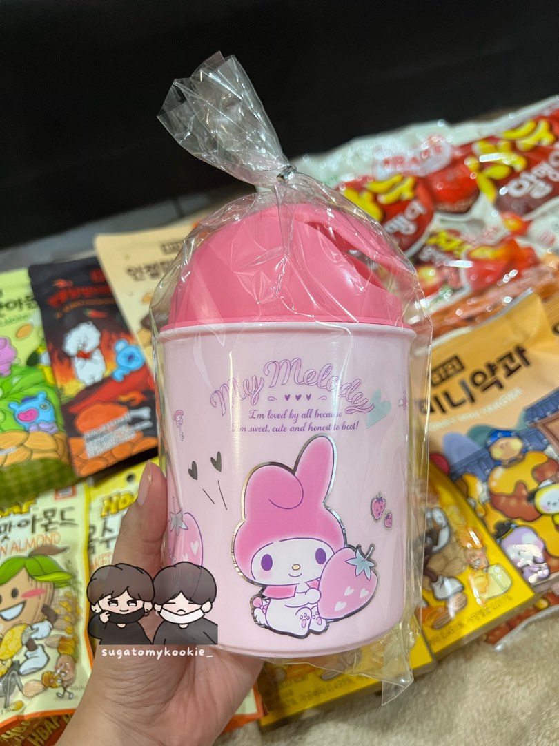 My Melody Mini Trash Bin, Furniture & Home Living, Home Improvement ...