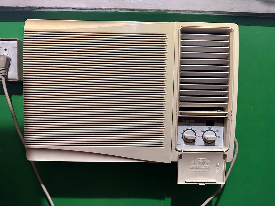 National Aircon 1HP (non-inverter), TV & Home Appliances, Air ...