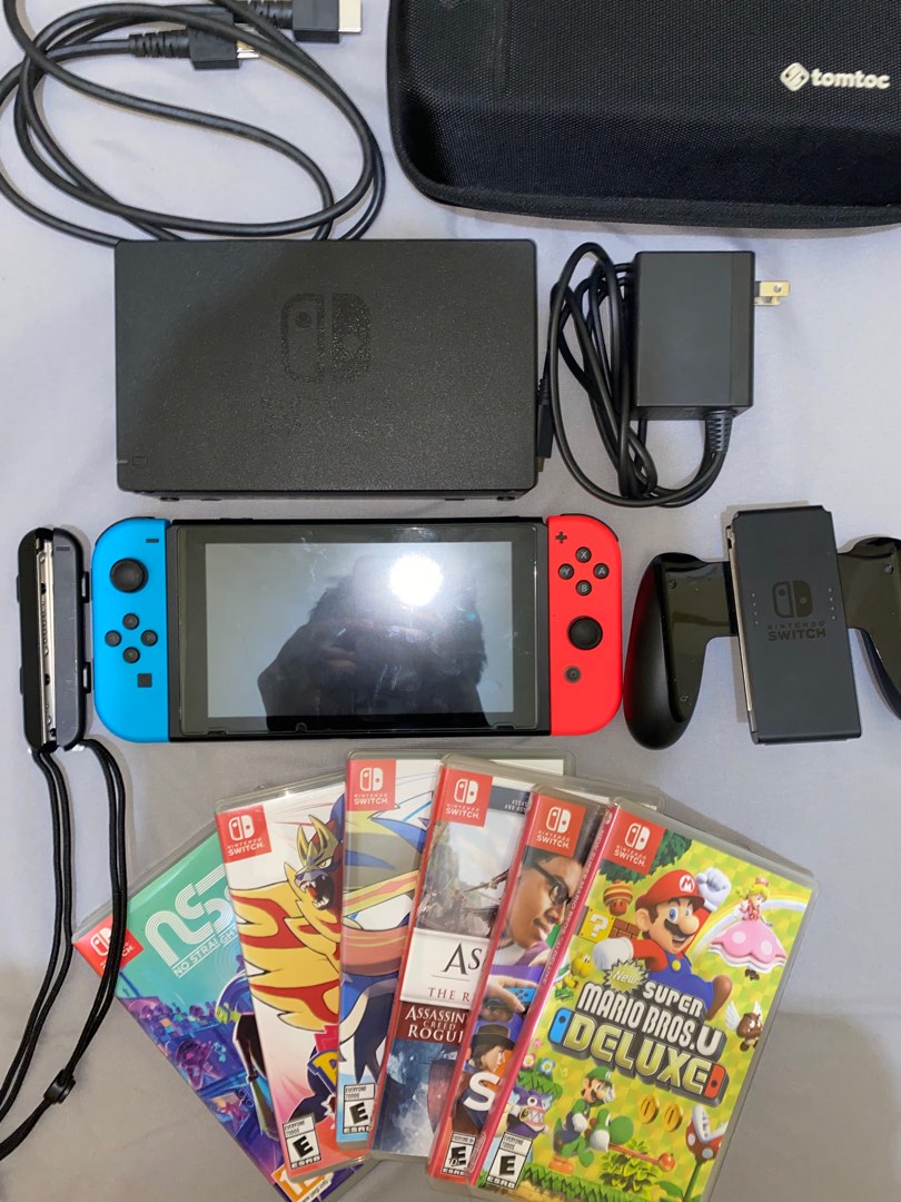 Nintendo Switch V2 - Bundle, Video Gaming, Video Game Consoles ...