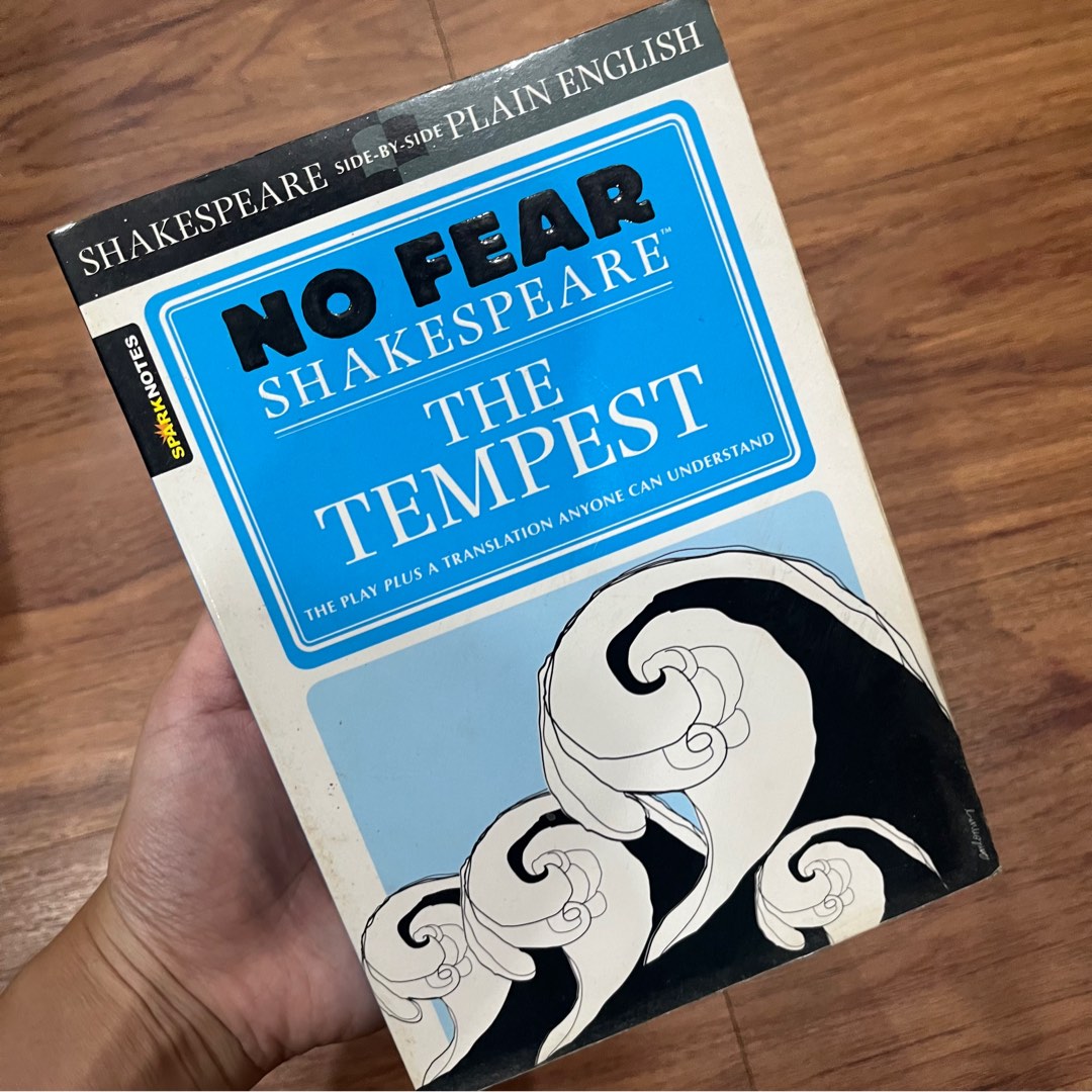 No Fear Shakespeare The Tempest by Sparknotes, Hobbies & Toys, Books ...