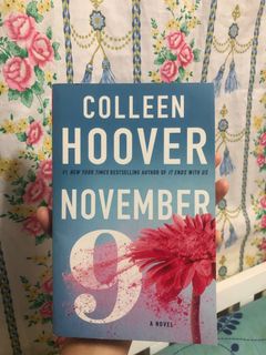 November 9 Book Colleen Hoover, Hobbies & Toys, Books & Magazines ...