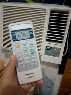 Panasonic CW-U921JPH 1.0HP Inverter window type window, TV & Home ...