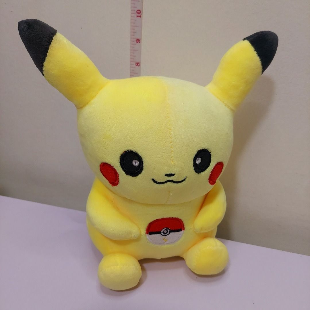 Pikachu Mallow 24 cm Soft Stuffed Toy, Hobbies & Toys, Toys & Games on ...
