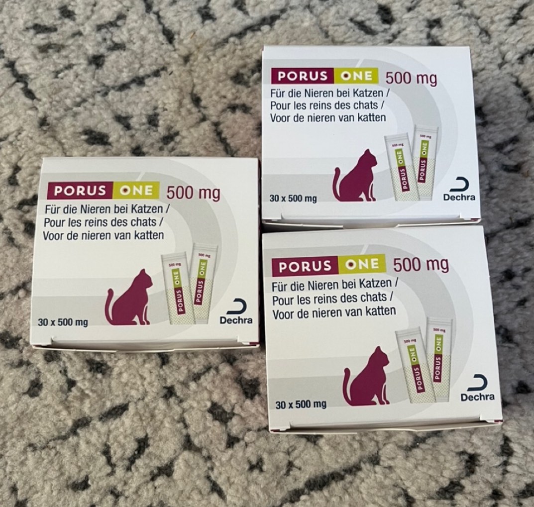 長期現貨全新Porus one 30pc x 500mg 活性炭 腎貓降尿毒, 寵物用品, 寵物食品 - Carousell