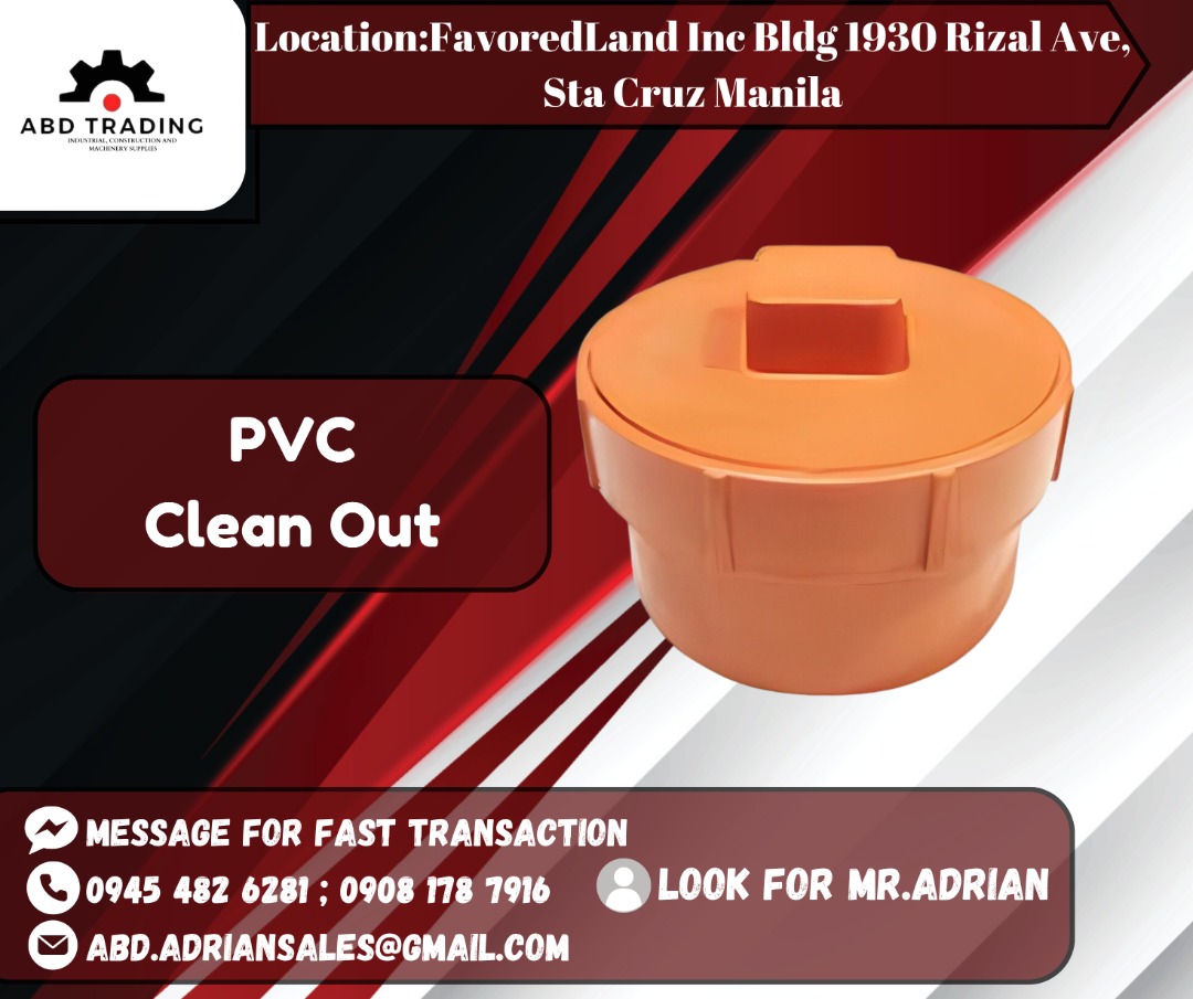 PVC Clean Out, Commercial & Industrial, Construction Tools & Equipment ...