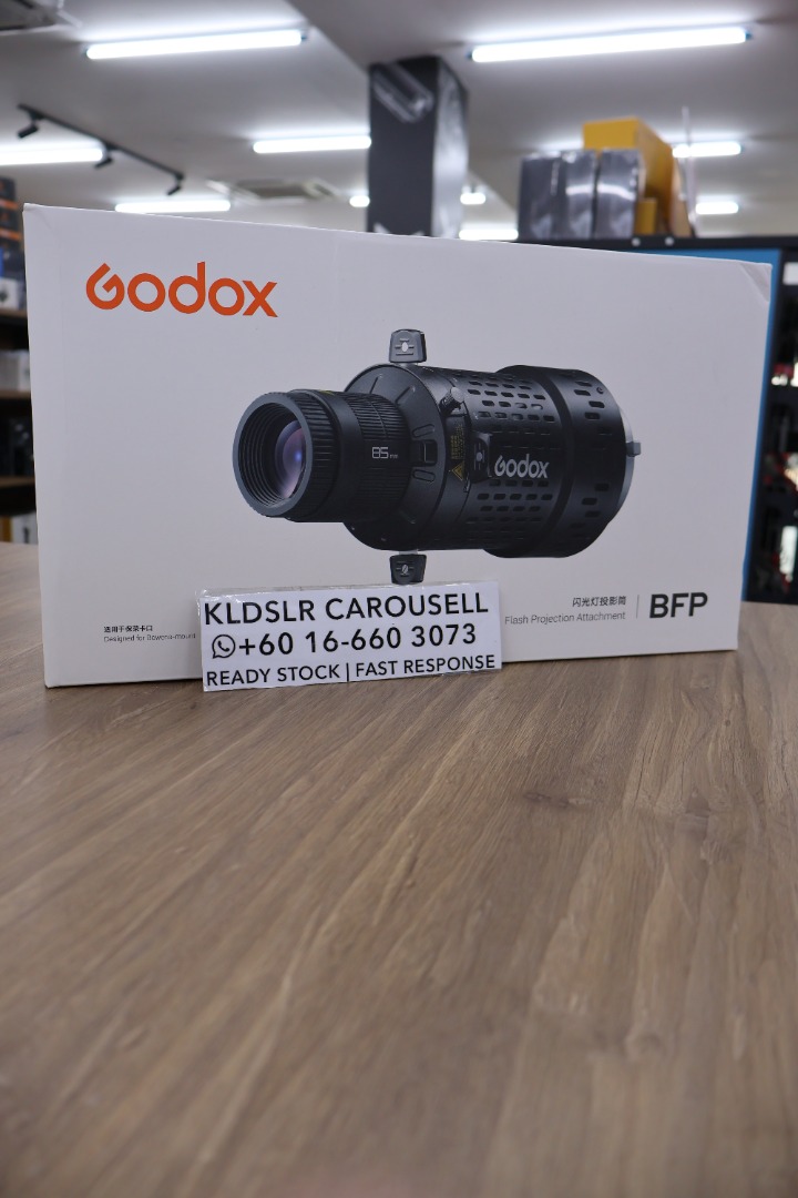 (Ready Stock) GODOX BFP Flash Projection Attachment for Bowens ...
