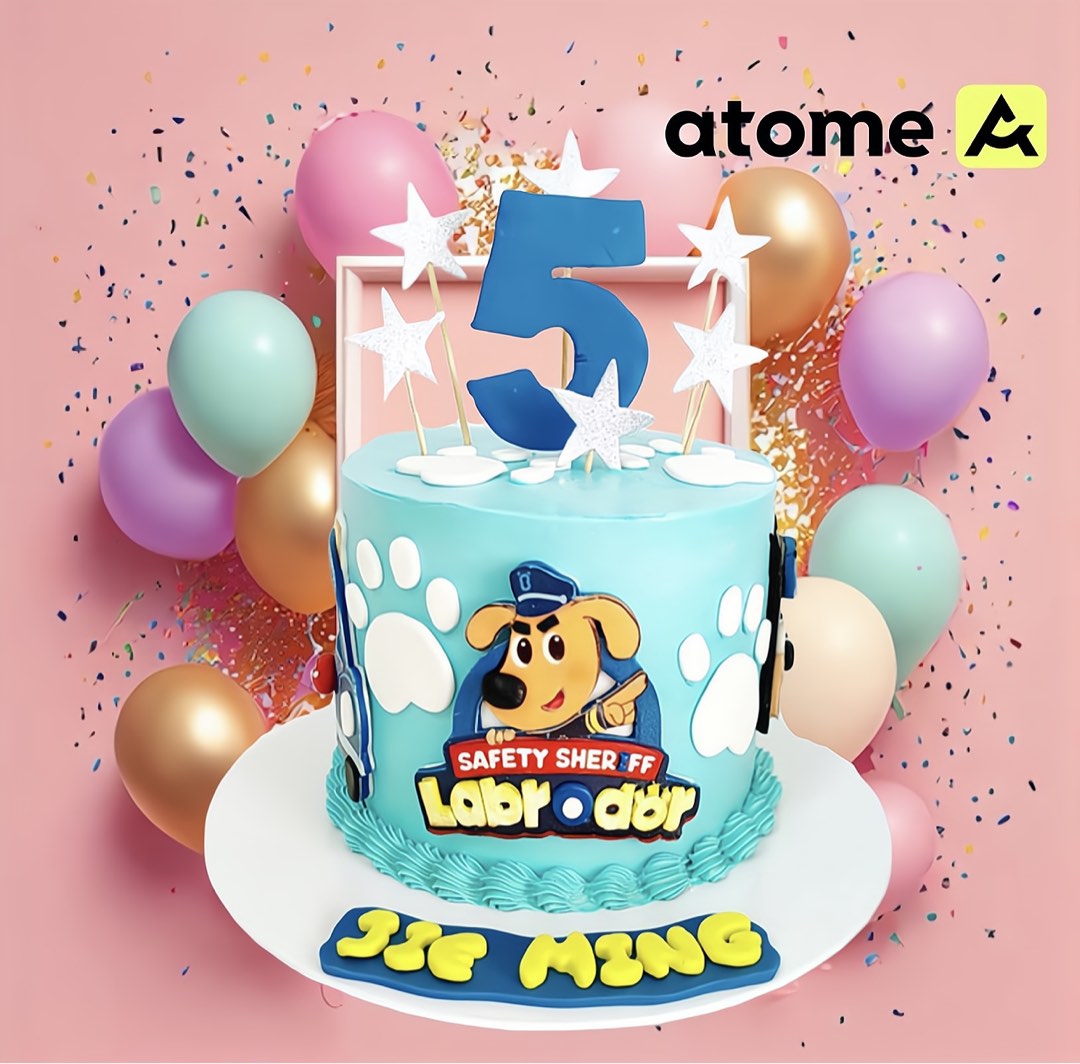 Safety Sheriff Labrador Birthday Cake, Food & Drinks, Homemade Bakes on ...