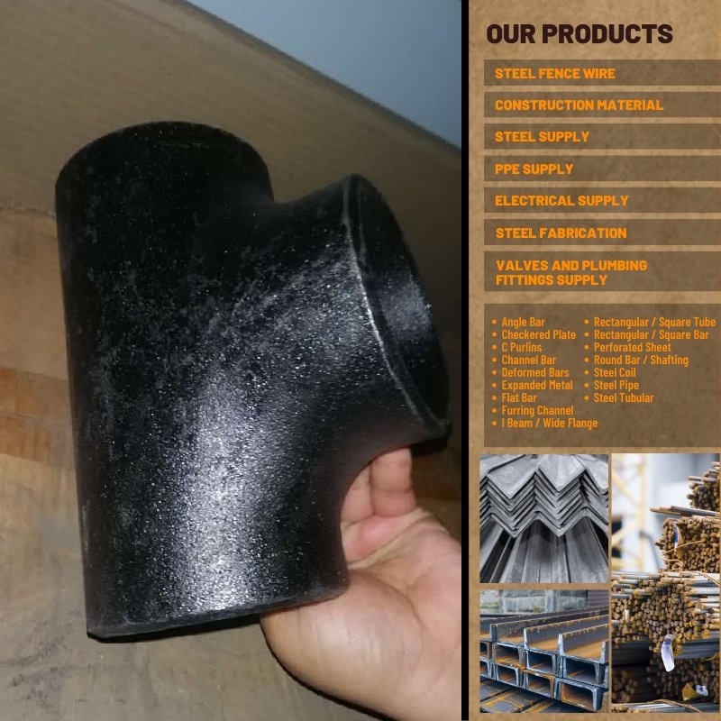 Seamless Welded Tee / Black Iron Tees / Fittings / Bushing, Commercial ...