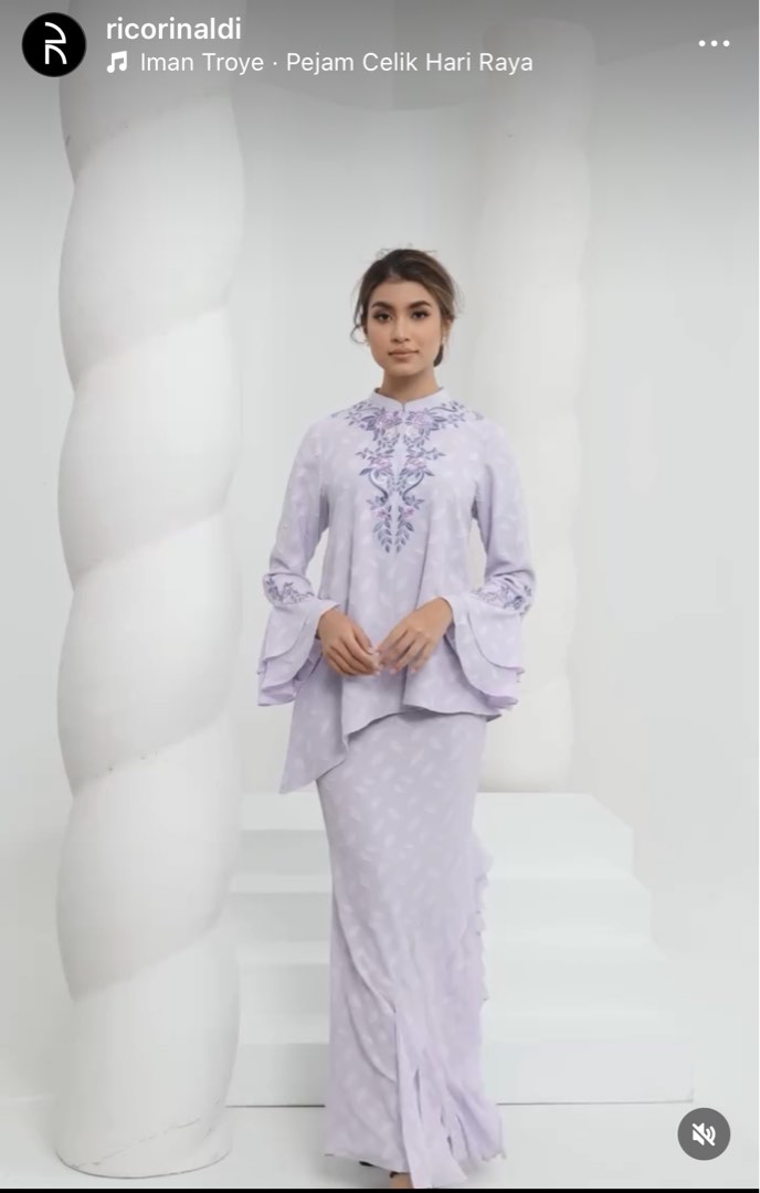 SENTOSA MODERN KURUNG RICO RINALDI, Women's Fashion, Dresses & Sets ...