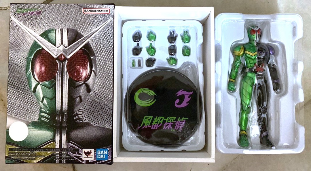 s.h.figuarts (SKC) Kamen Rider W Cyclone Joker - Puuto P.I. Anime ...