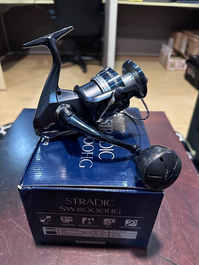 Shimano Stradic SW 8000HG, Sports Equipment, Fishing on Carousell