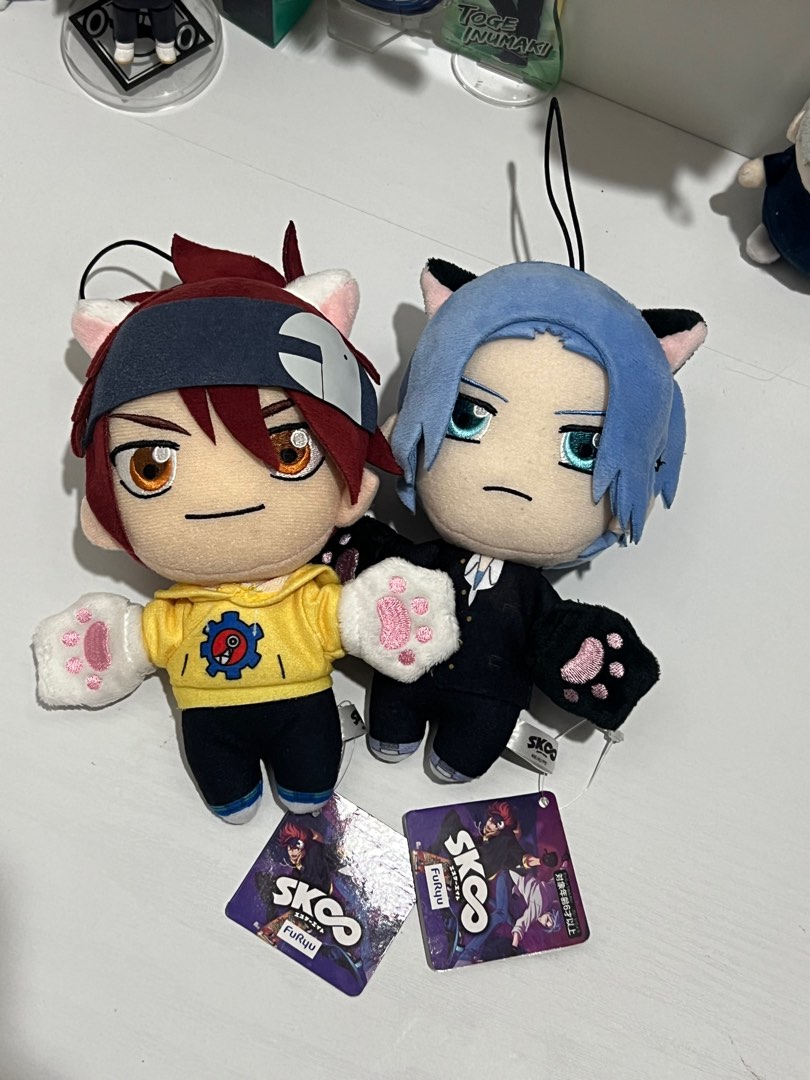 Sk8 the infinity reki and langa plush, Hobbies & Toys, Toys & Games on ...