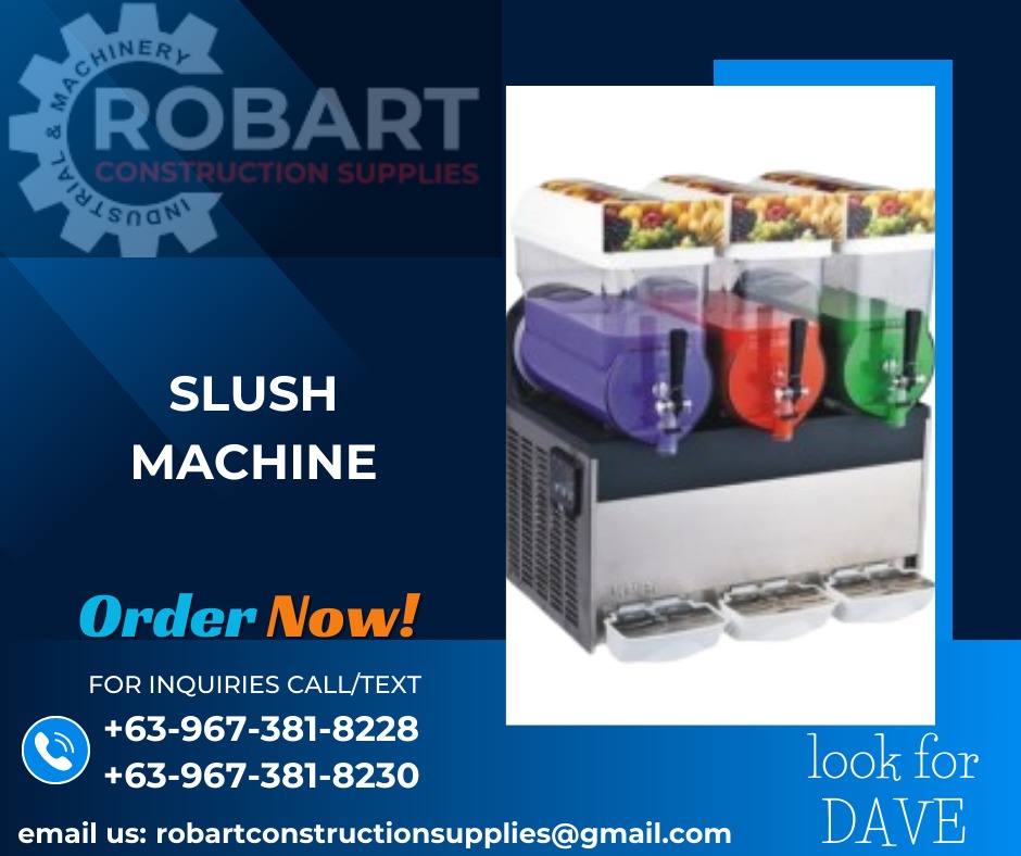 SLUSH MACHINE, Commercial & Industrial, Construction Tools & Equipment ...