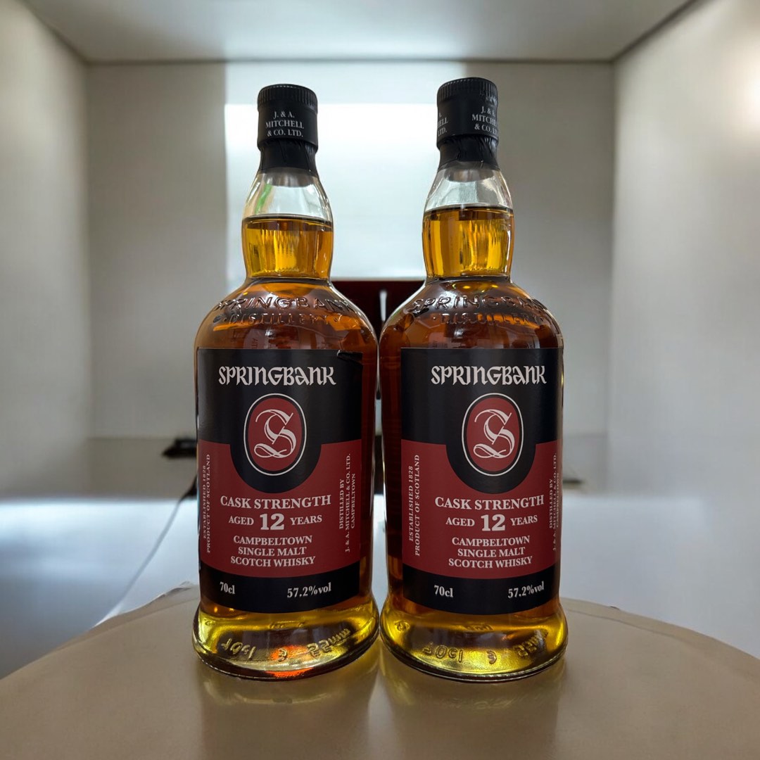 Springbank 12 yo 2024 batch 25 , Cask strength, ABV57.2% , 700ml, 嘢食 ...