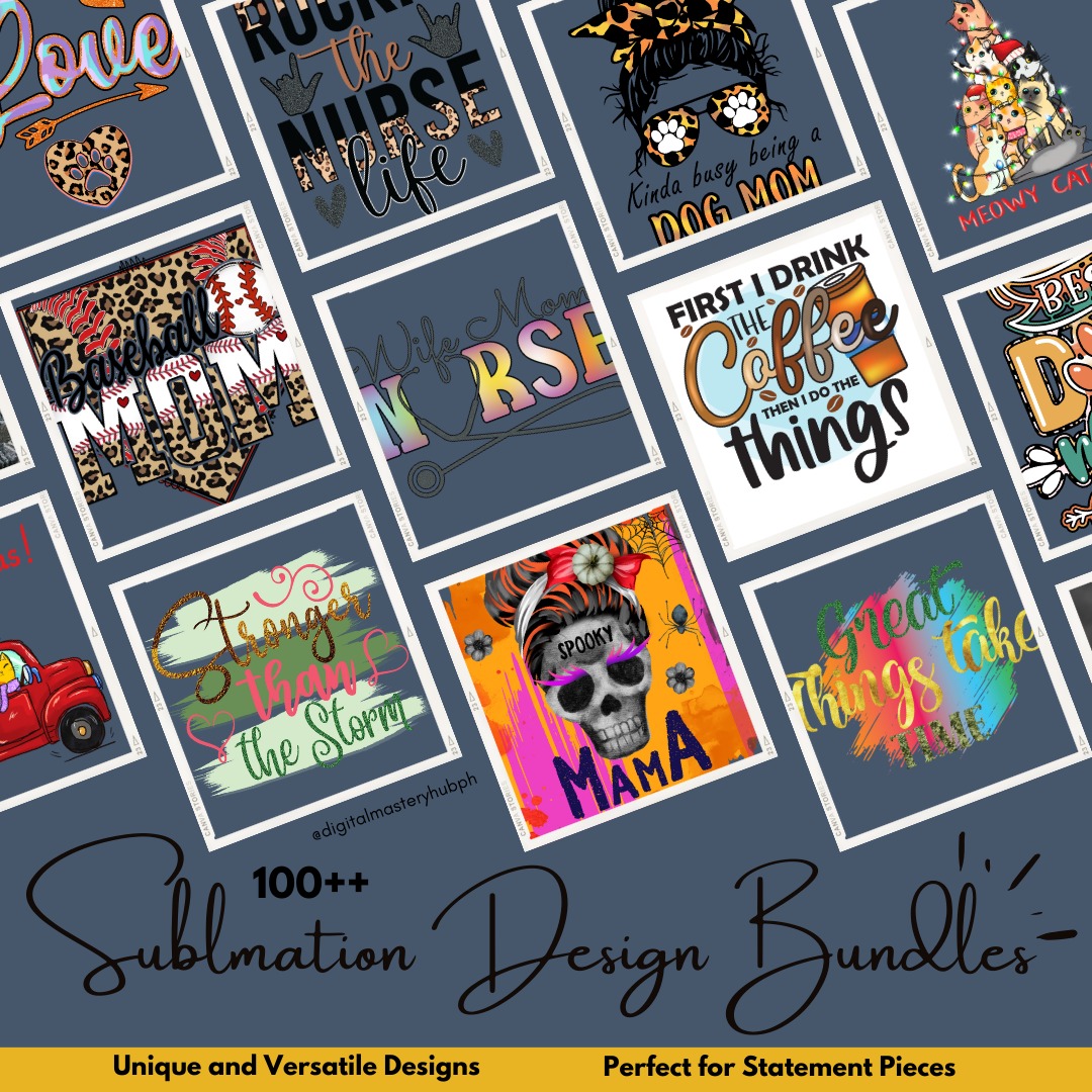 Sublimation Design Collection | Digital Downloads | Instant Download ...
