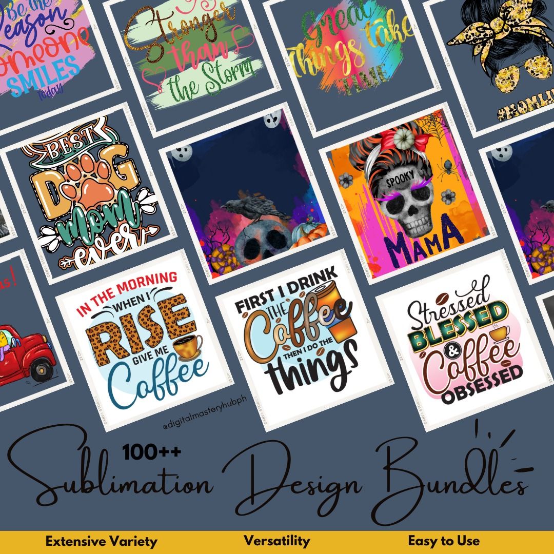 Sublimation Design Collection | Digital Downloads | Instant Download ...