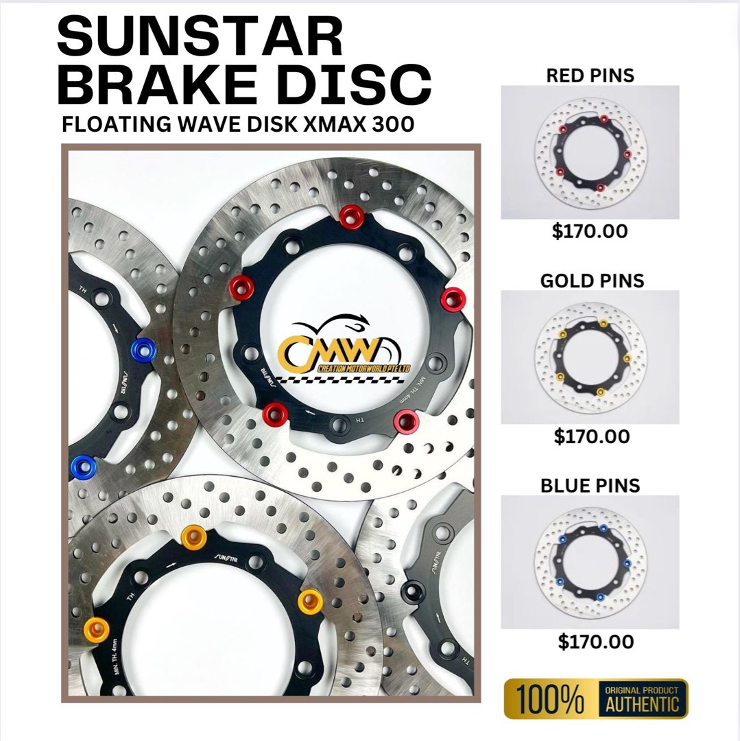 SUNSTAR BRAKE DISC, Motorcycles, Motorcycle Accessories on Carousell