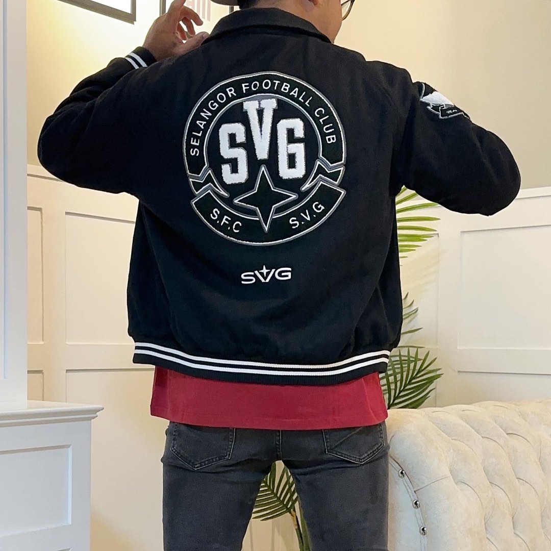 SVG Selangor [Black Trivela Varsity], Men's Fashion, Coats, Jackets and ...