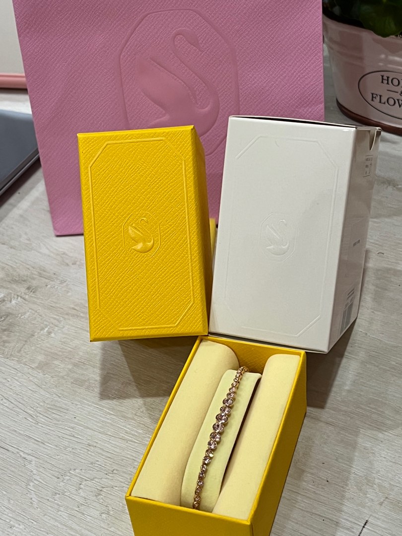 Swarovski Imber Emily Bracelet, Women's Fashion, Jewelry & Organisers ...