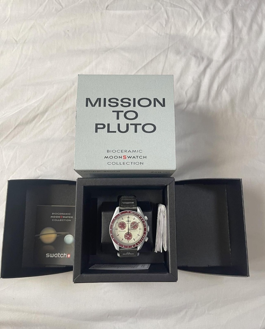 SWATCH (MISSION TO PLUTO), Luxury, Watches on Carousell