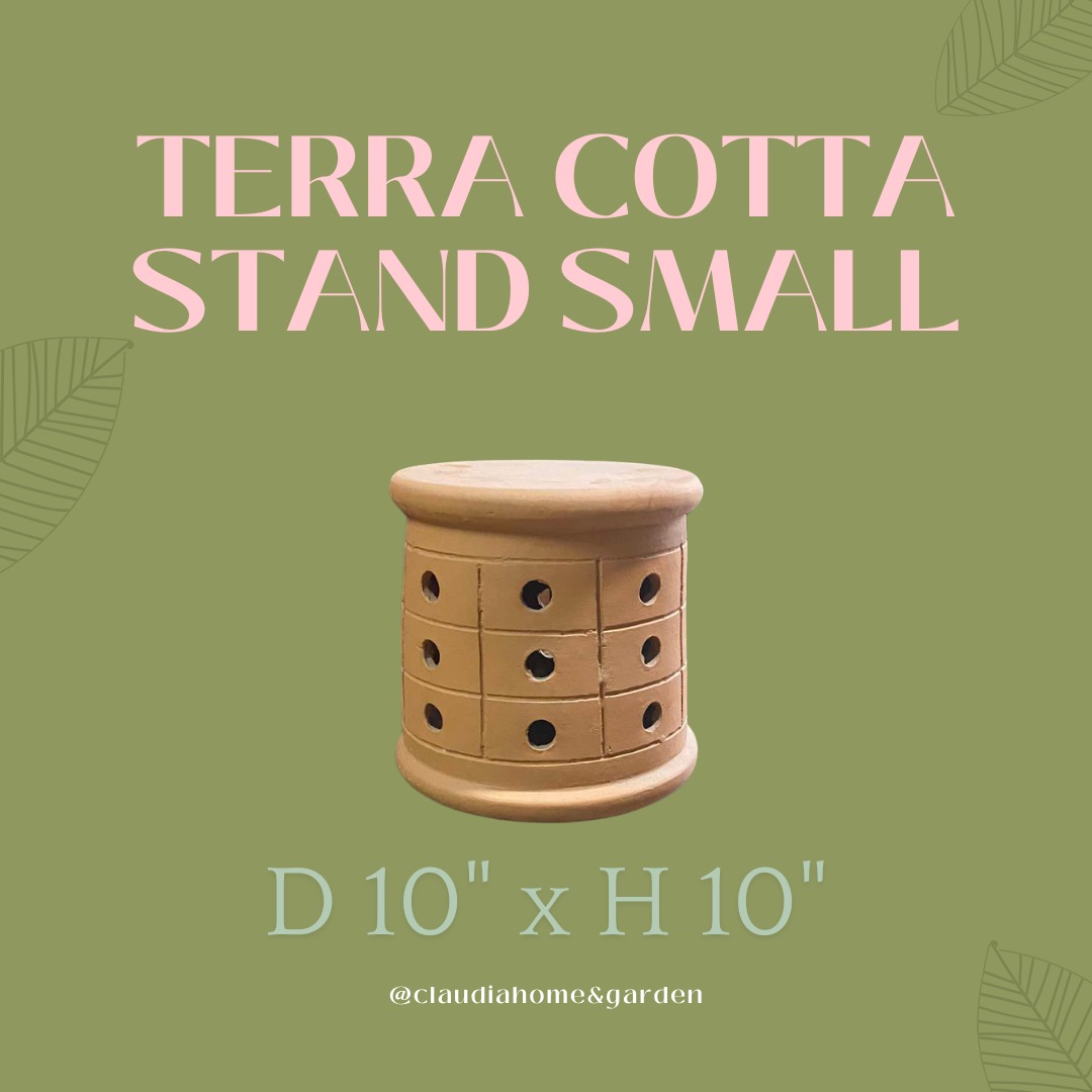 Terra Cotta Plant Stand / Clay Pot Stand, Furniture & Home Living ...