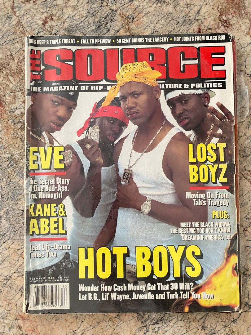The Source Hip-Hop Magazine 1999, Hobbies & Toys, Books & Magazines ...