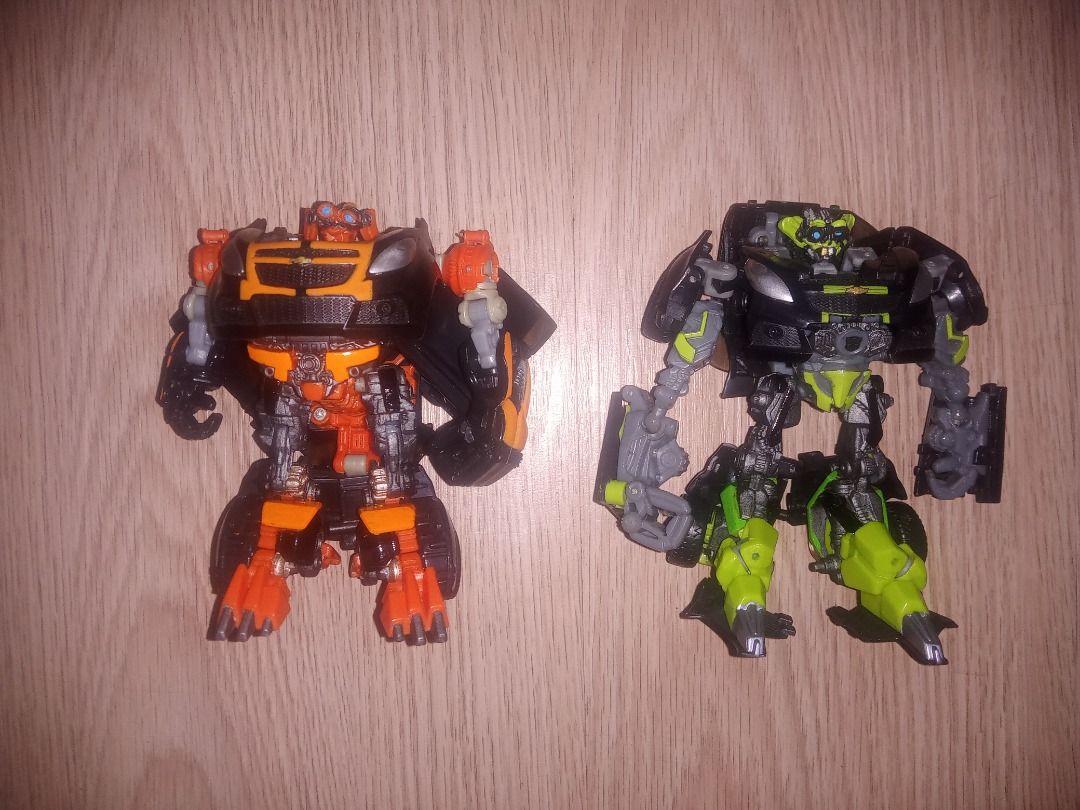 Transformers DOTM Deluxe Class: Mudflap and Skids (CUSTOM PAINTED) RARE ...