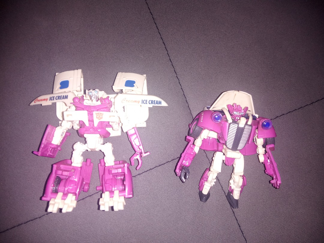 Transformers ROTF Deluxe Class: Mudflap and Skids (Ice Cream Truck mode ...