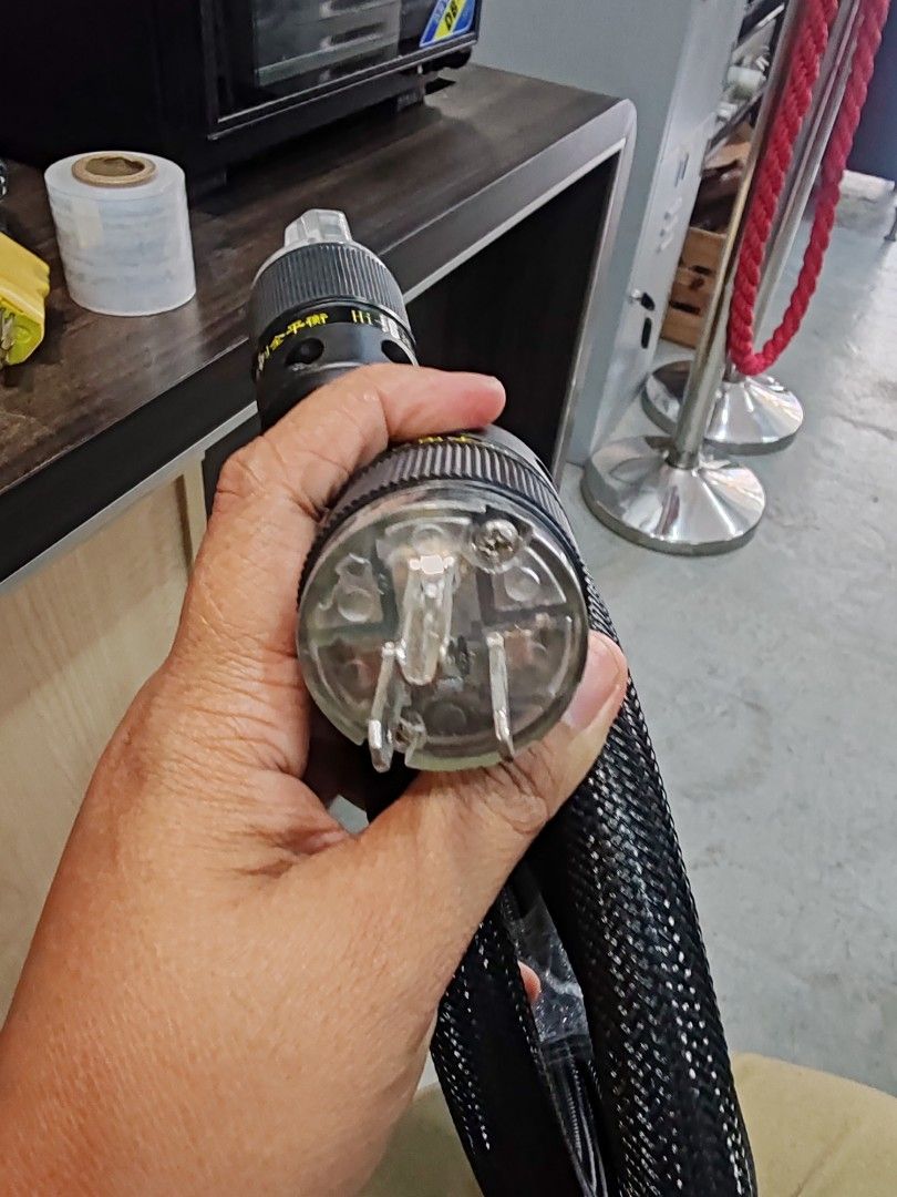 Transparent power link XL of power cable, Audio, Other Audio Equipment ...