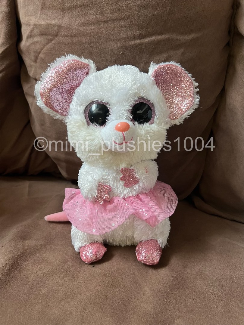 TY Nina the ballerina mouse plush, Hobbies & Toys, Toys & Games on ...